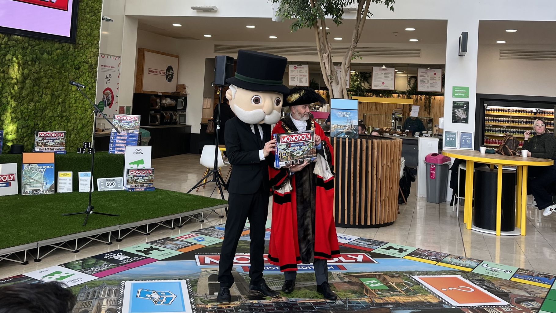 Bristol's new Monopoly board has left jail and landed in our shops ...