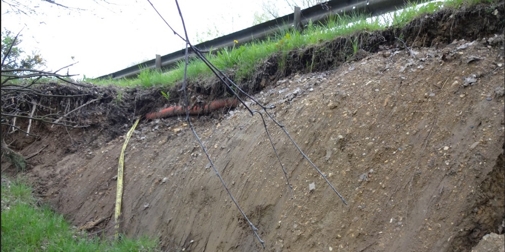 Landslip repairs to close road near M27 junction for over three months ...