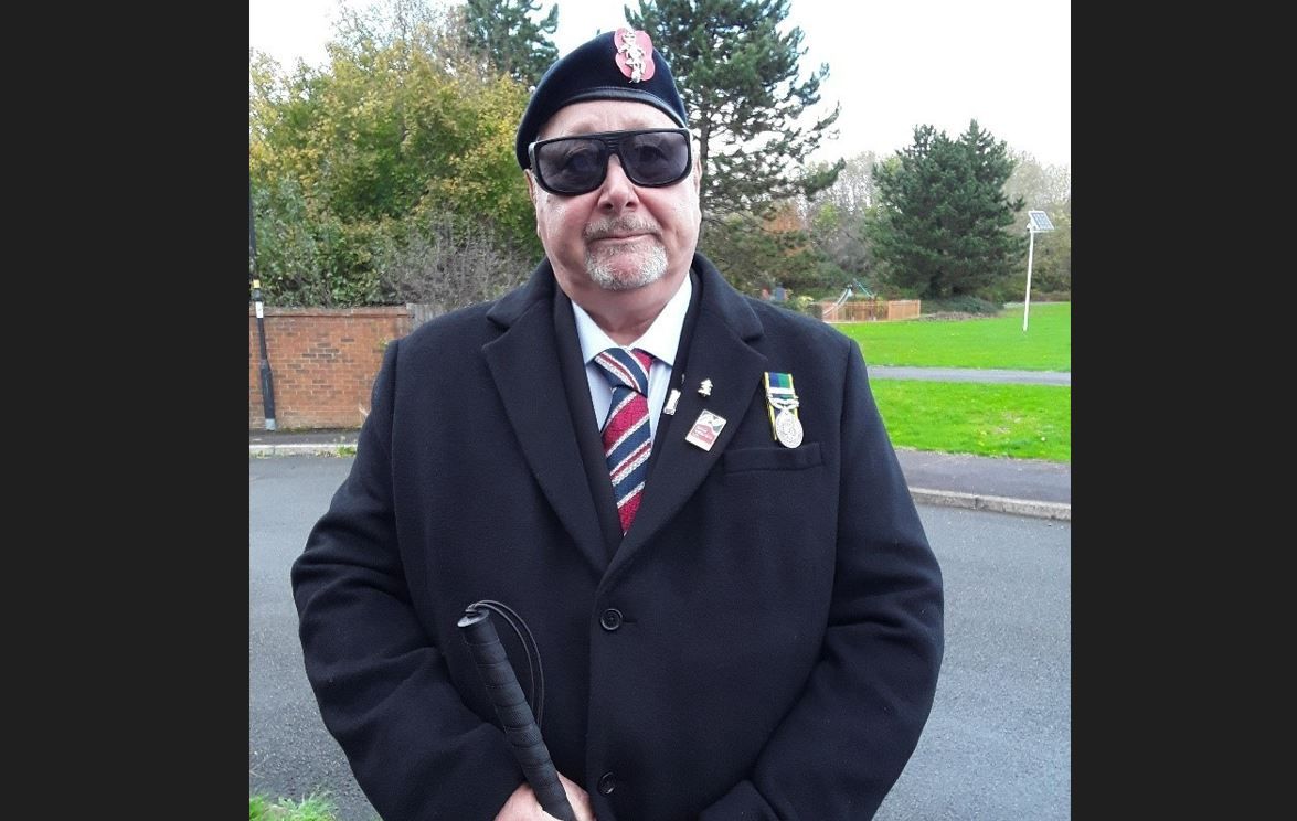 Blind Swindon veteran heads to London for Remembrance Day march