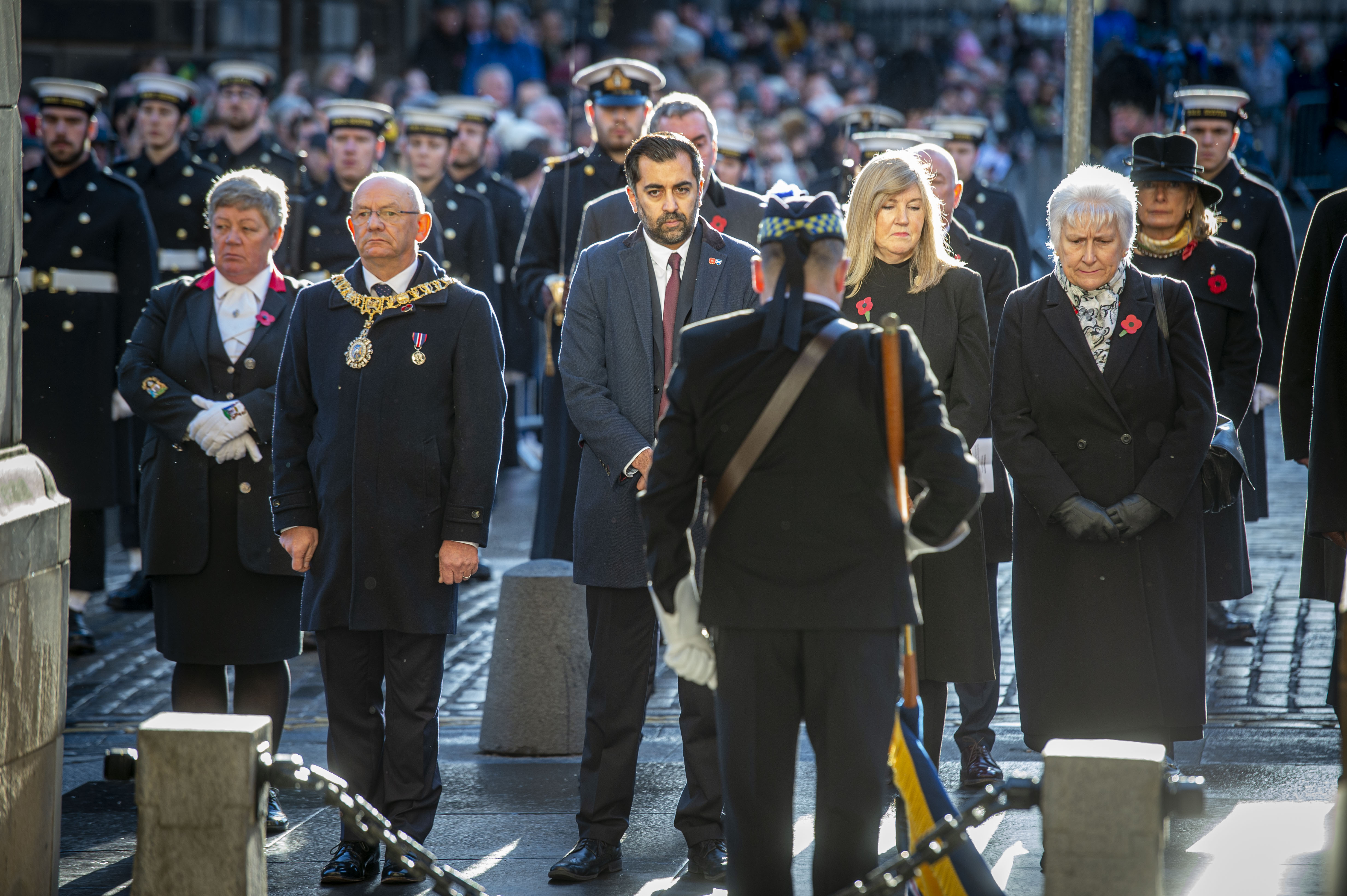 Remembrance Sunday marked in ceremonies across Scotland