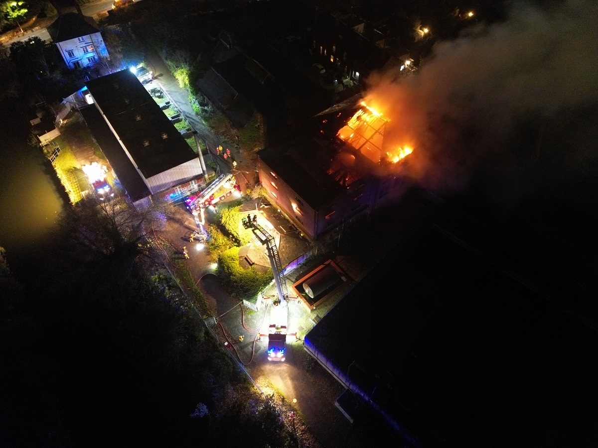 Fire rips through Grade II listed Trowse pumping station in Norwich ...