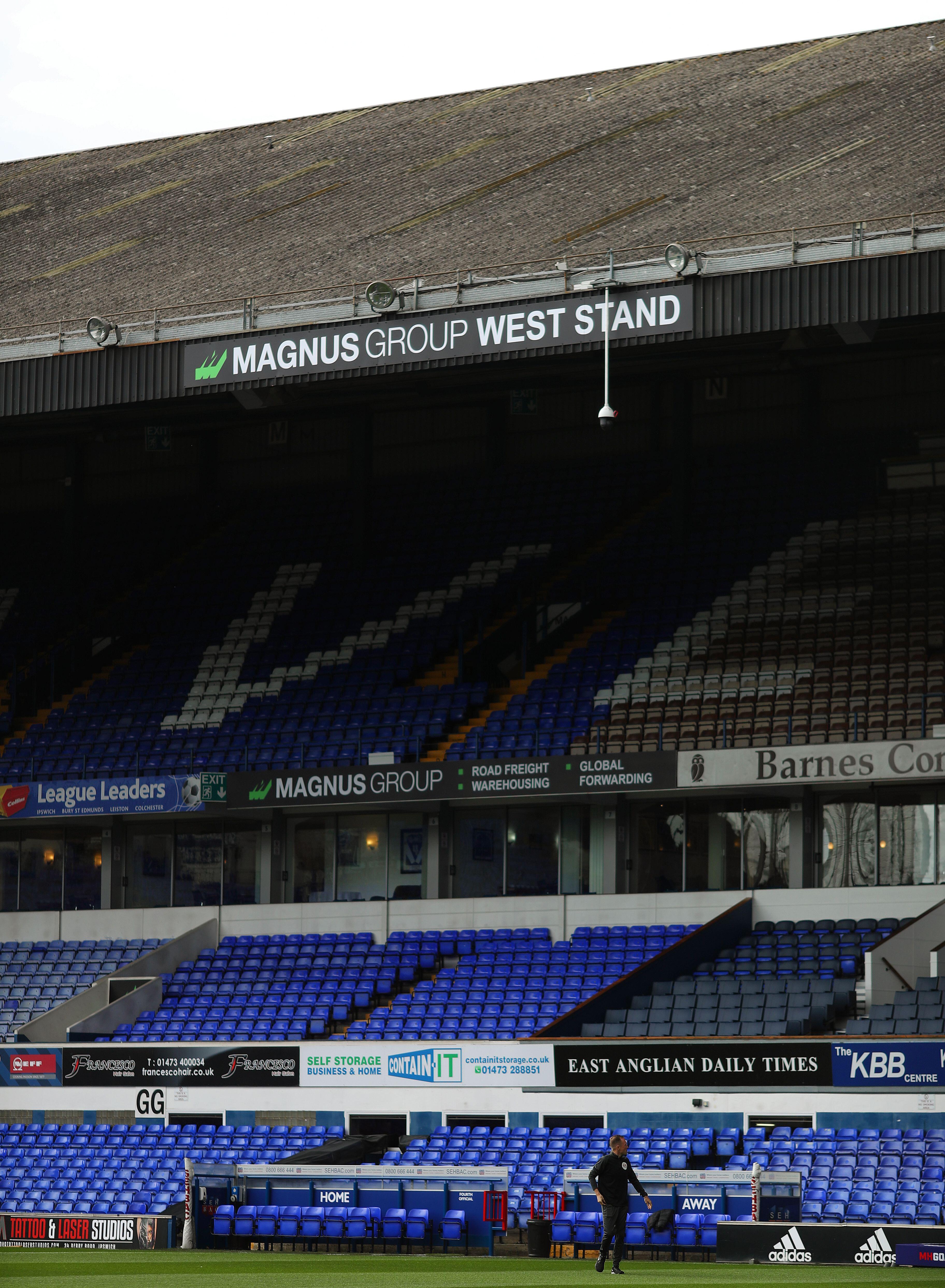 Ipswich Town to rename West Stand as Magnus Group sponsorship ends ...