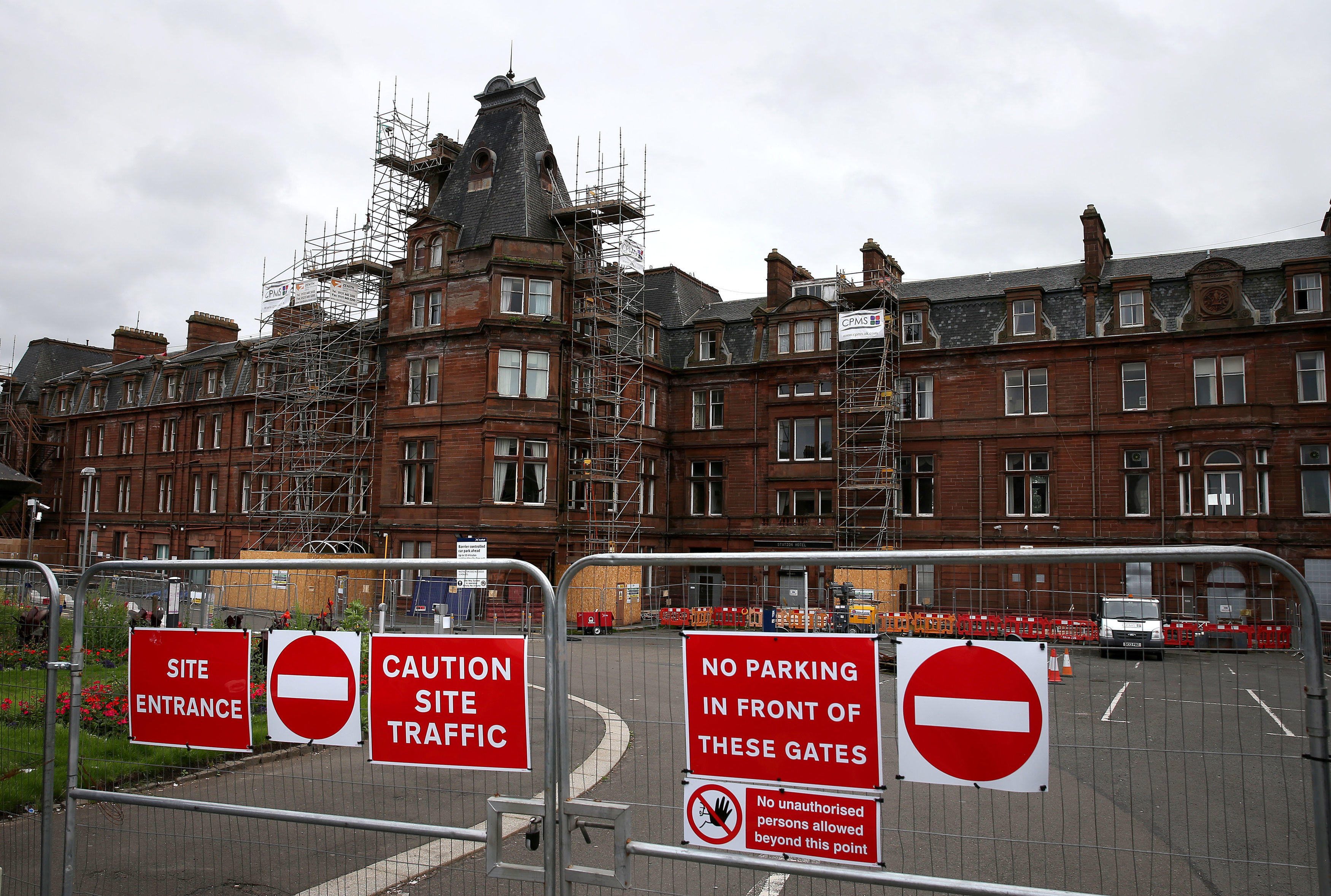 Ayr businesses struggling to get trade back after Station Hotel fire