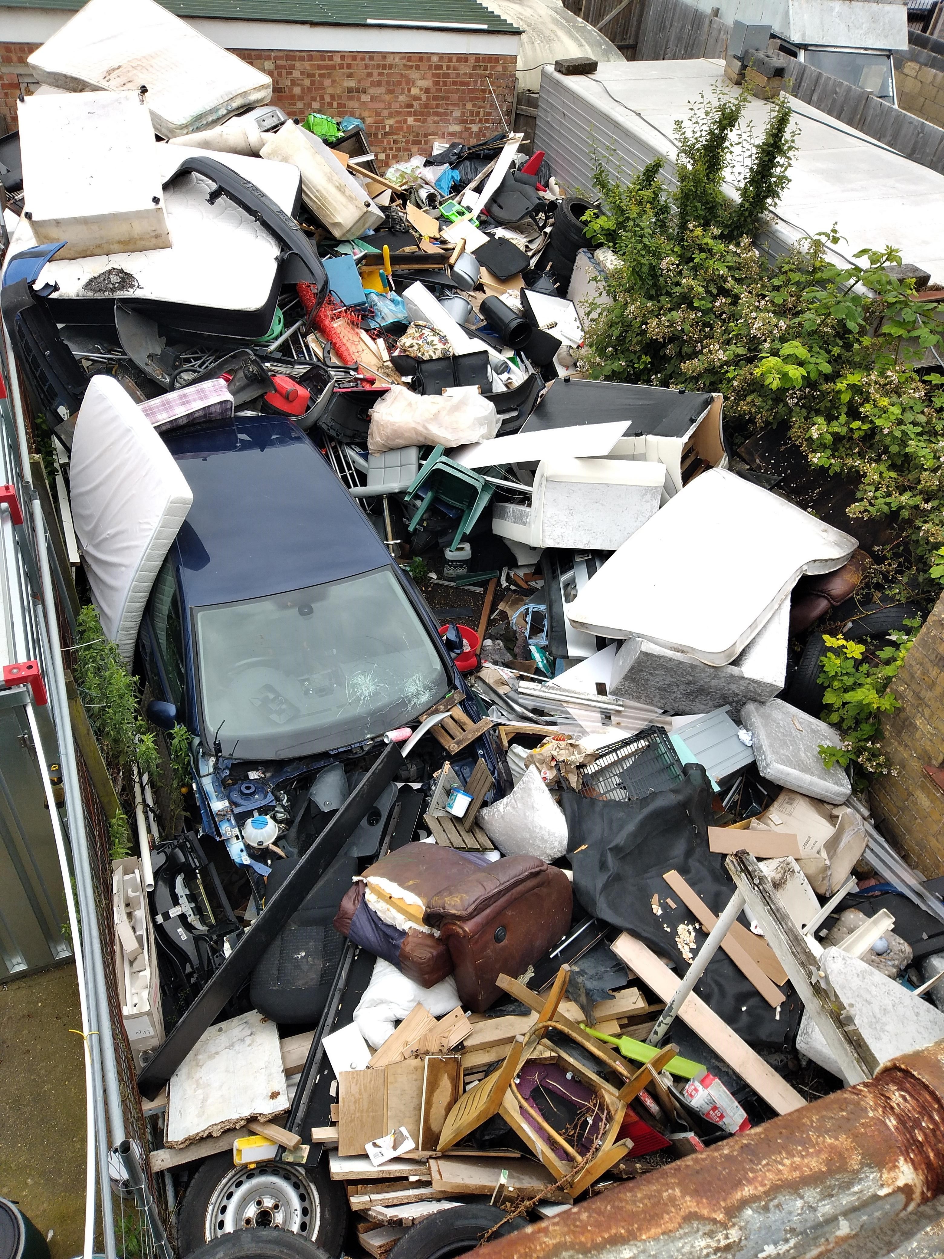 Fly-tipper convicted after dumping junk in back yards | News - undefined