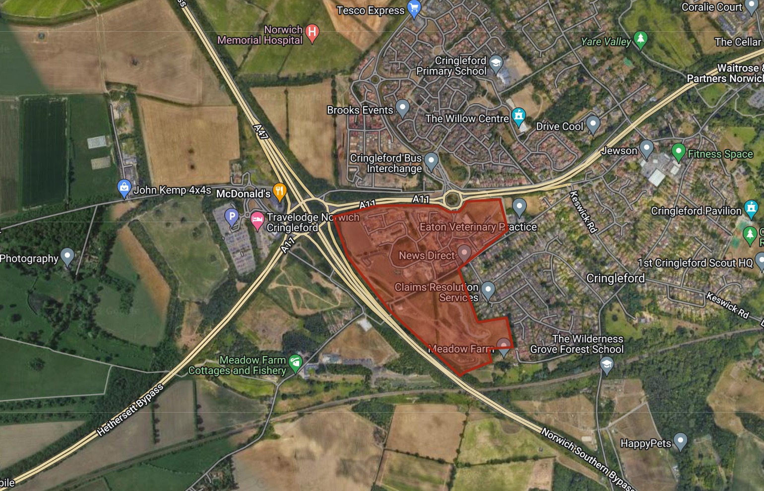 Plans for more than 50 new homes south of Norwich approved | News ...