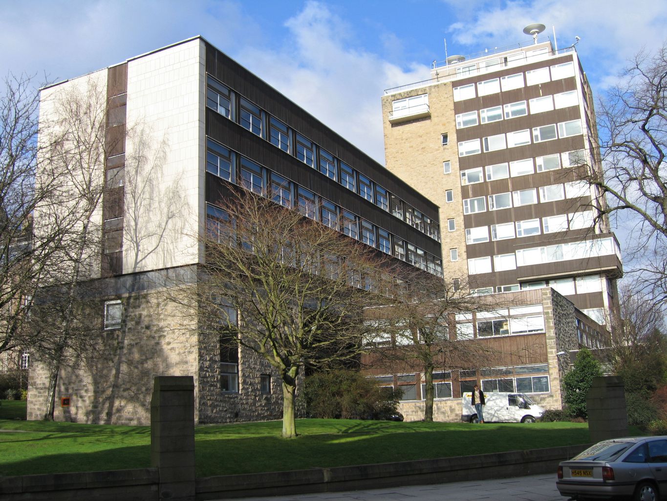 Investigation after Dundee University building vandalised