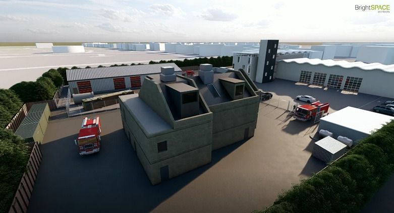 Plans for multi million pound fire training centre in Dorset submitted