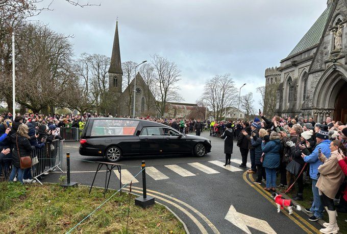 Shane Macgowan described as 'a poet and trailblazer' at his funeral ...