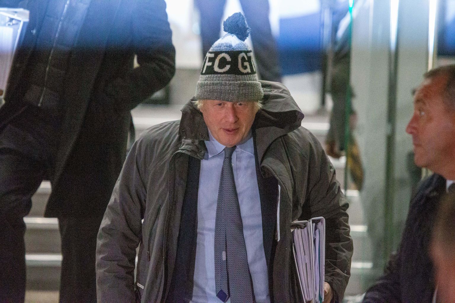 800 sign petition to stop Boris Johnson wearing Grimsby Town FC hat