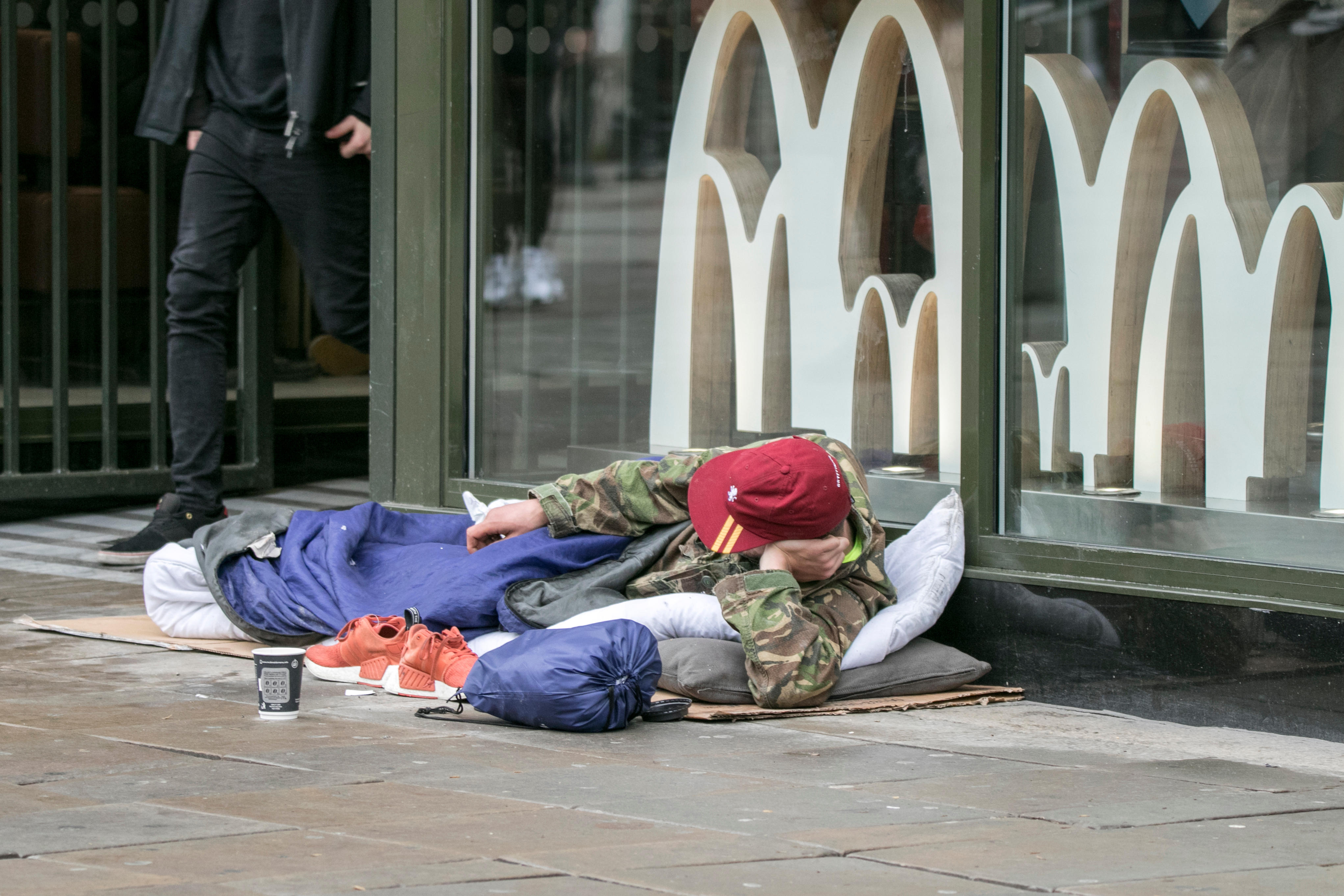Rough sleeping hits an all time high in UK