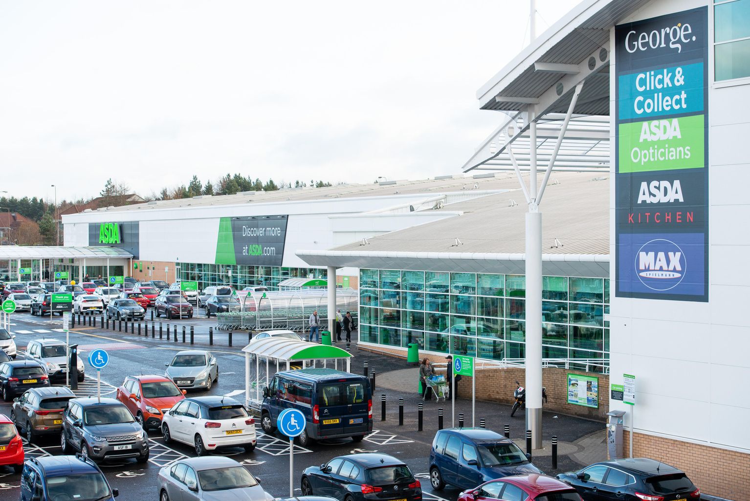 Man left seriously injured after attacked with weapon near Asda Livingston