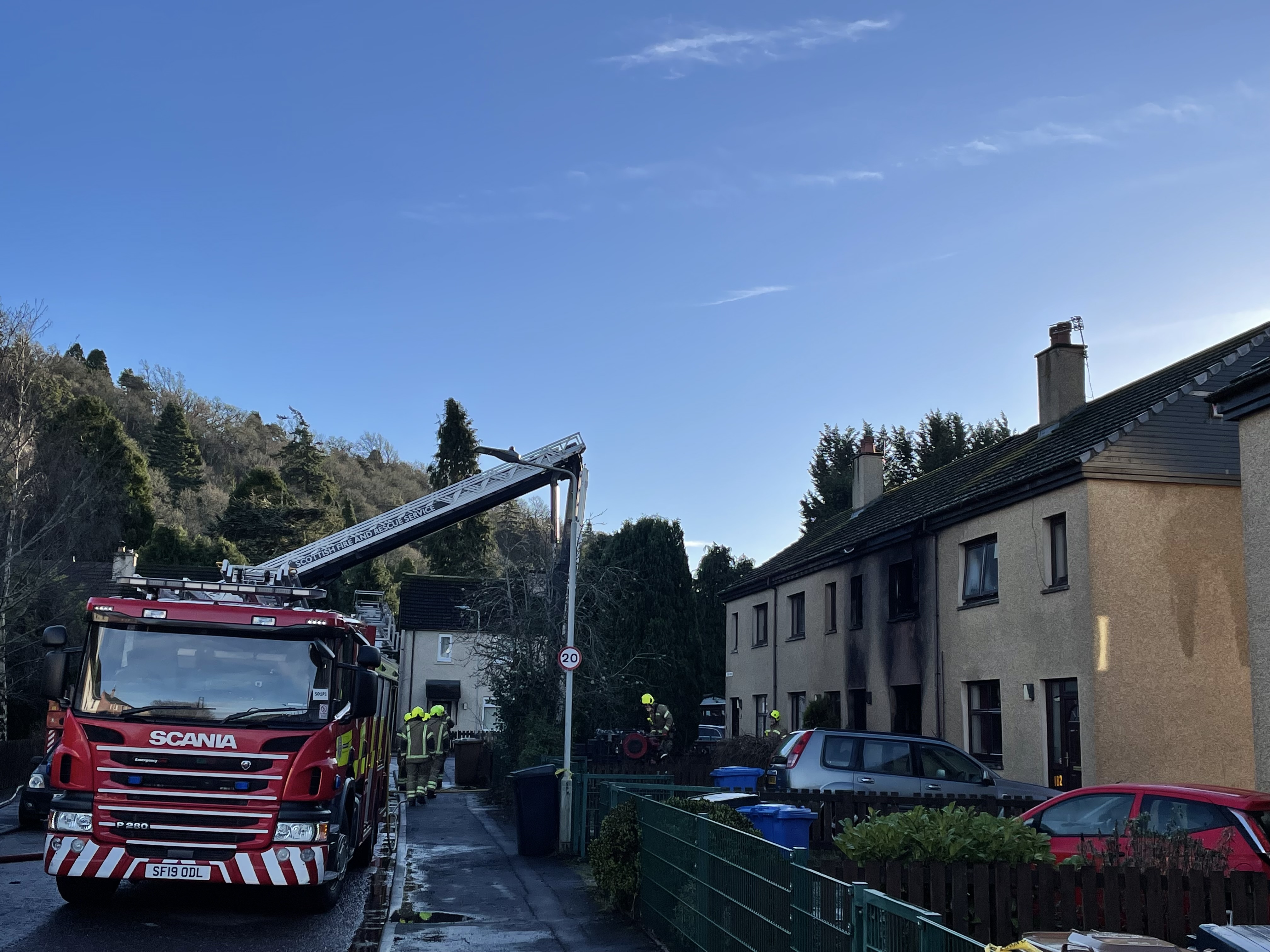 Power restored to properties after Inverness house fire | News - MFR
