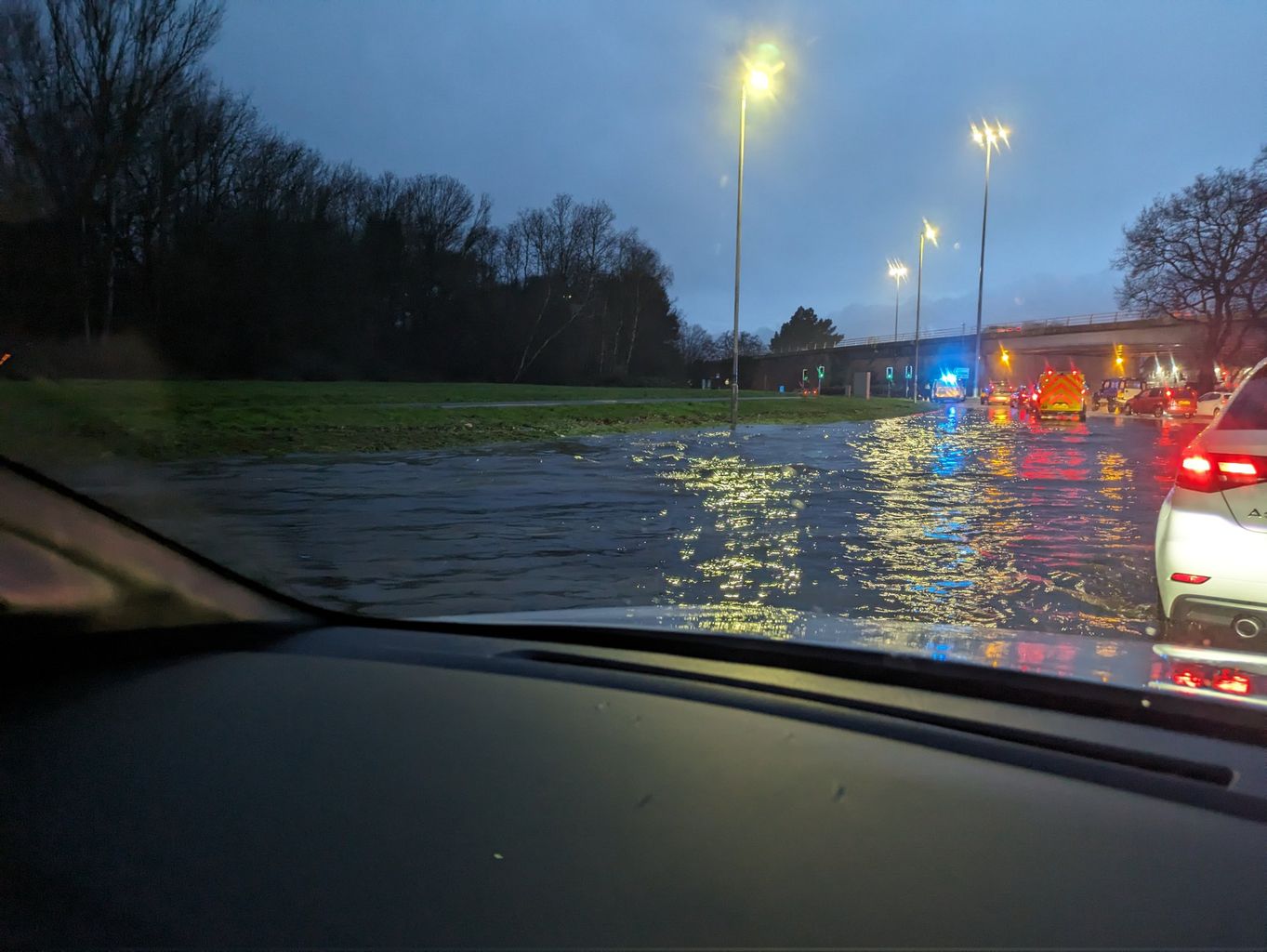Torrential rain causes chaos and flooding across Dorset