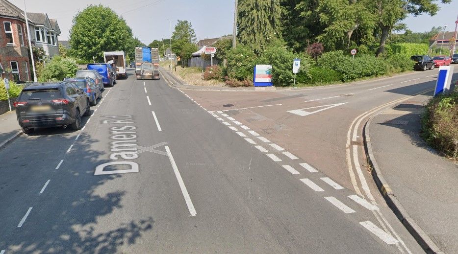 New access road being built for Dorset County Hospital