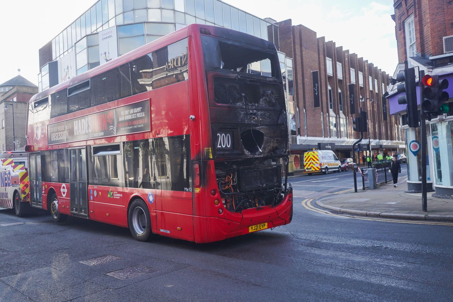Investigation after bus fire in Wimbledon | News - Hits Radio (London)