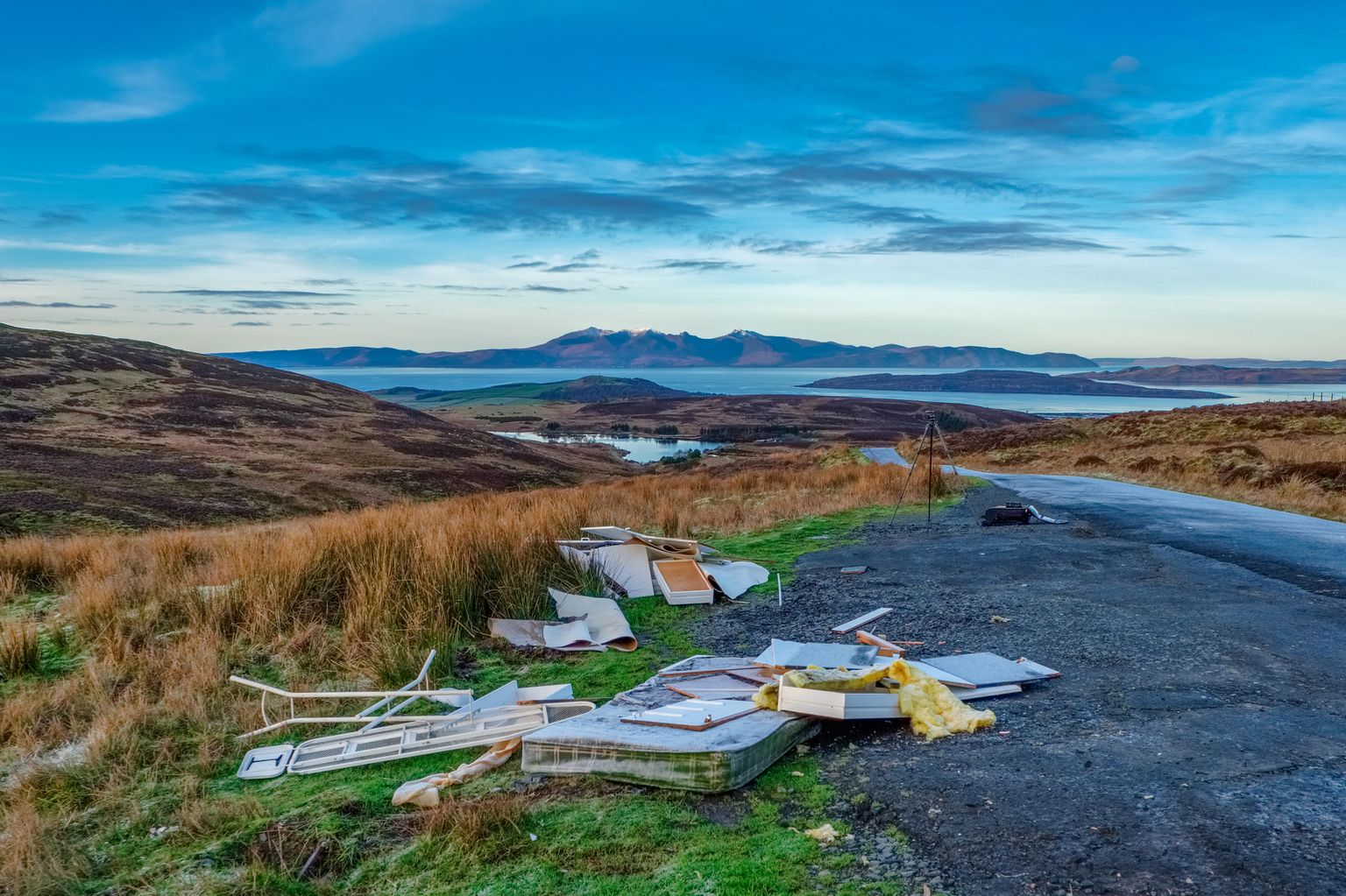 calls for tougher action on fly-tipping in Scotland