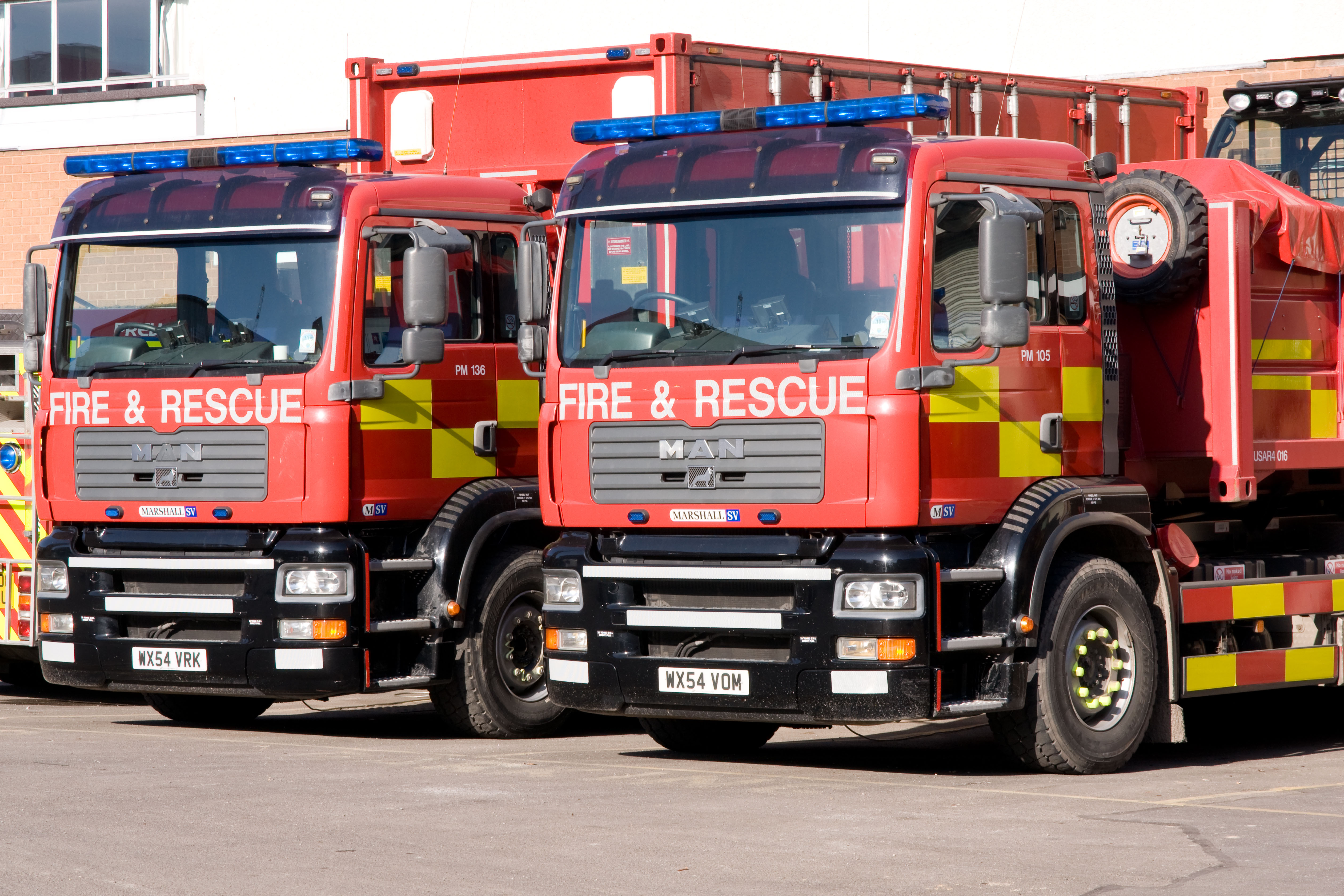 Avon Firefighter injured tackling deliberate fire