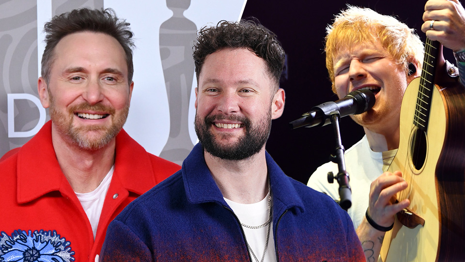 Calum Scott talks about collab with Ed Sheeran and David Guetta