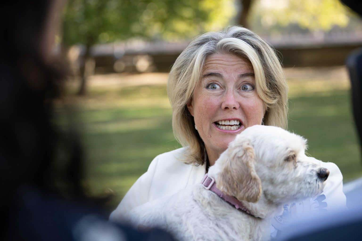 Southend West MP Anna Firth in the Commons with Pet Abduction Bill
