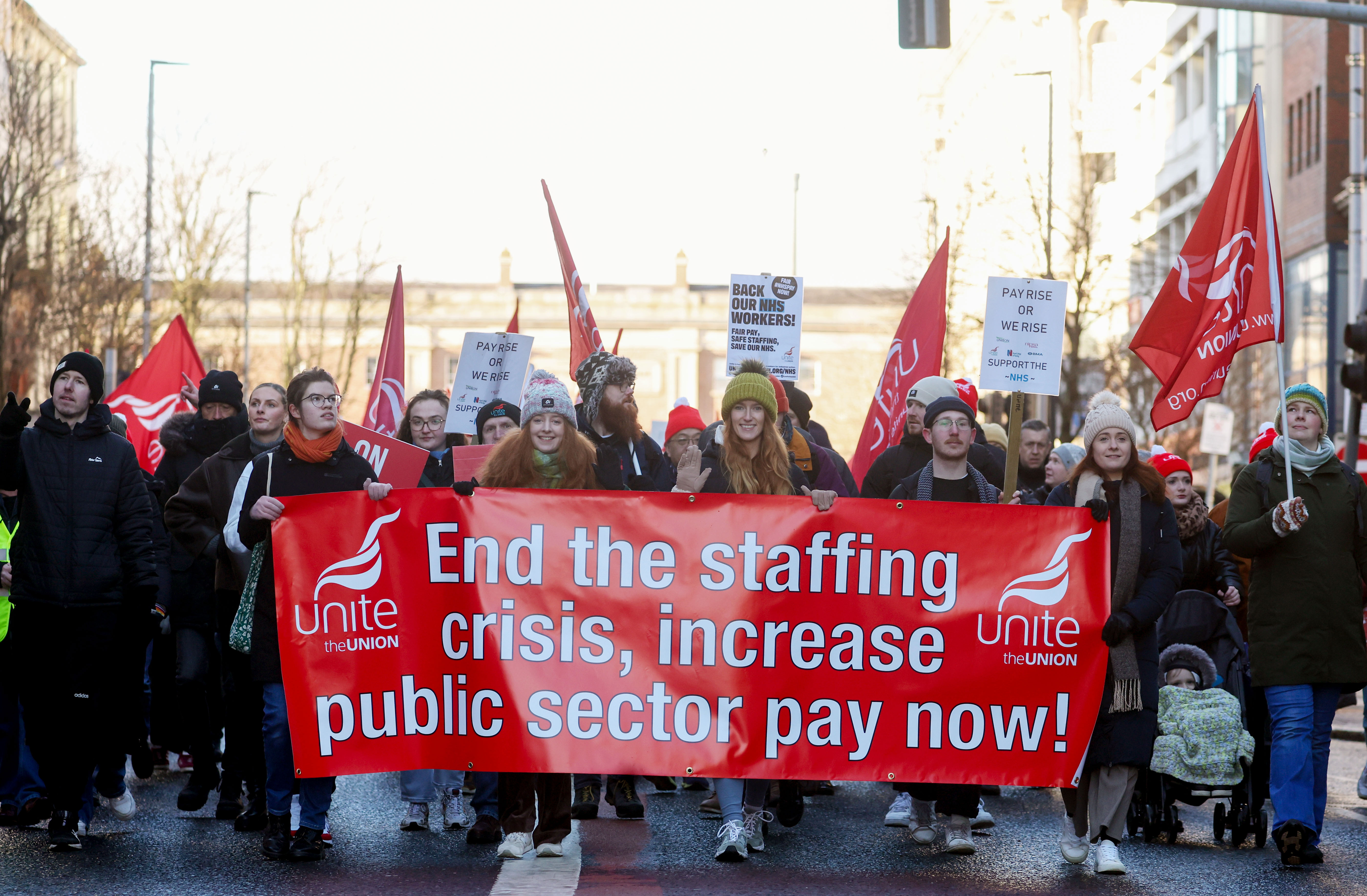 Transport unions warn of further strikes across Northern Ireland