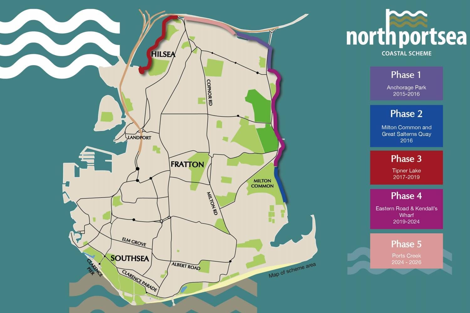 Plans submitted for coastal defence project for Portsea Creek