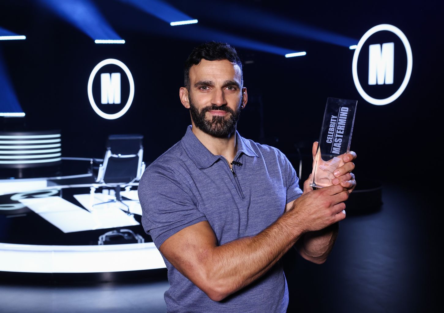 Davood Ghadami donates Celebrity Mastermind prize to Harry's HAT