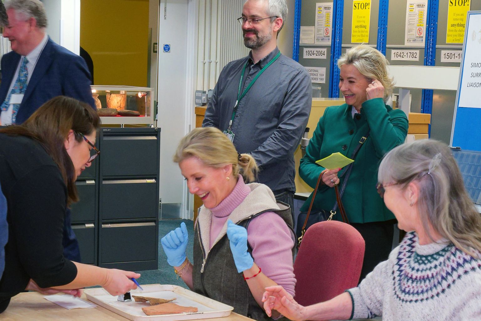 Royal Visit to Surrey History Centre
