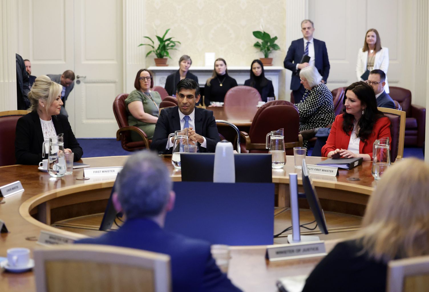 Stormont leaders pledge united front in push for more funding from UK ...