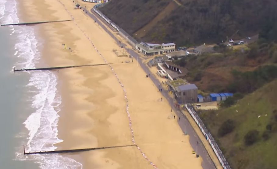 Thousands of children's clothes laid on beach in Israel-Gaza war ...