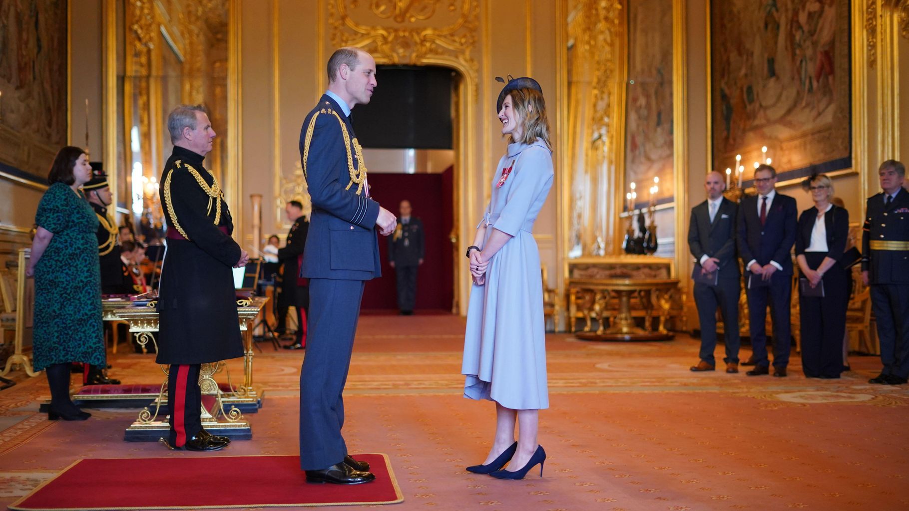 Ellen White awarded MBE at Windsor Castle