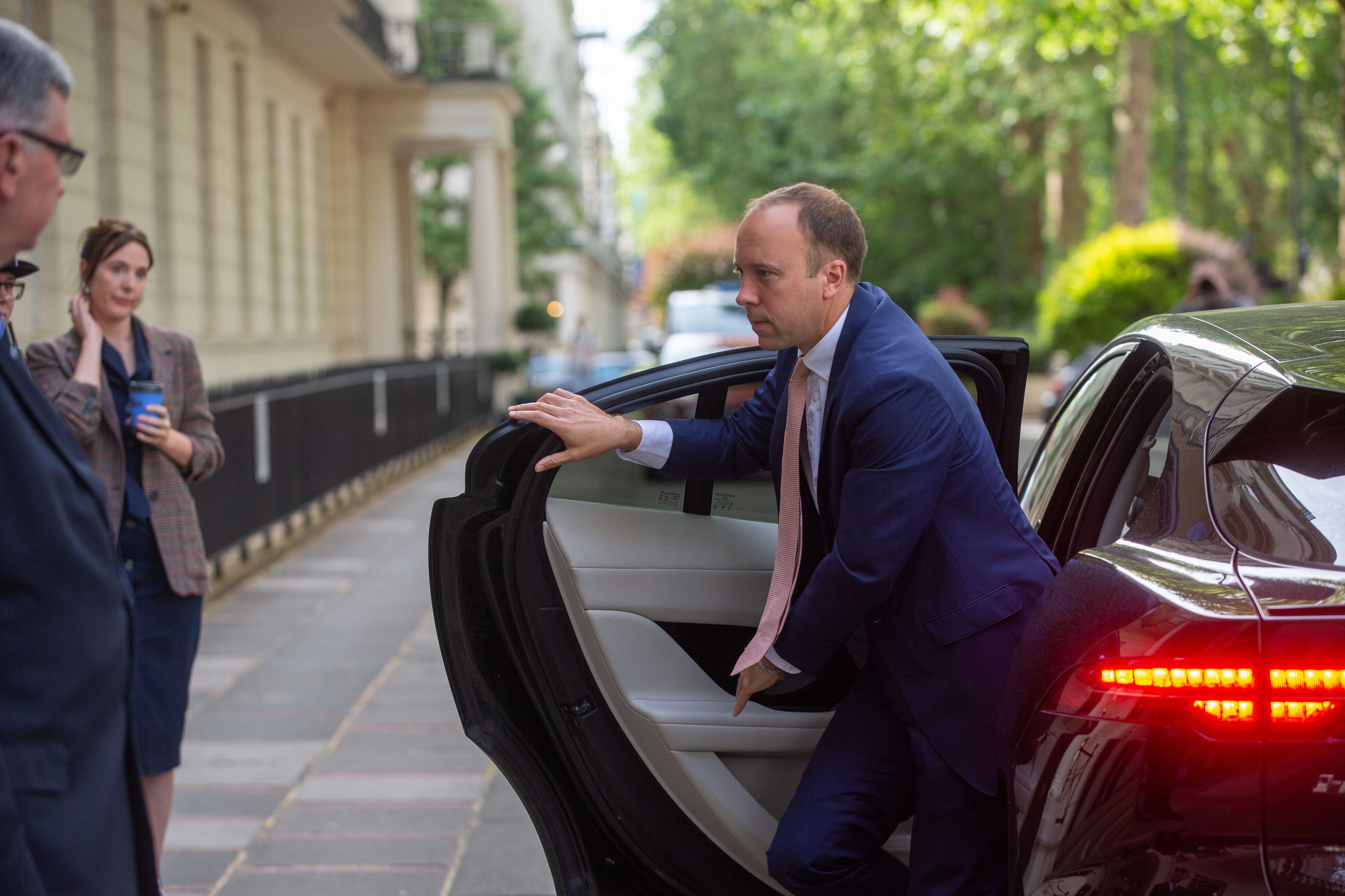 Matt Hancock defends using taxpayer-funded Jaguar for Covid Inquiry ...