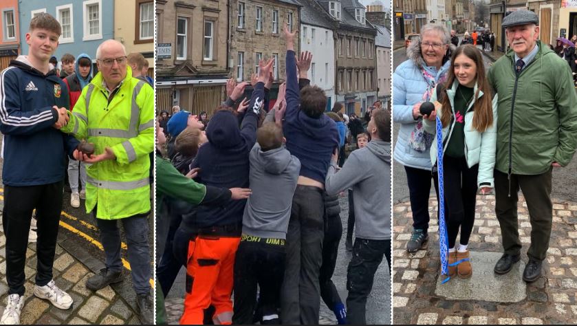 Shops boarded up as Uppies and Doonies do battle on streets of Jedburgh ...