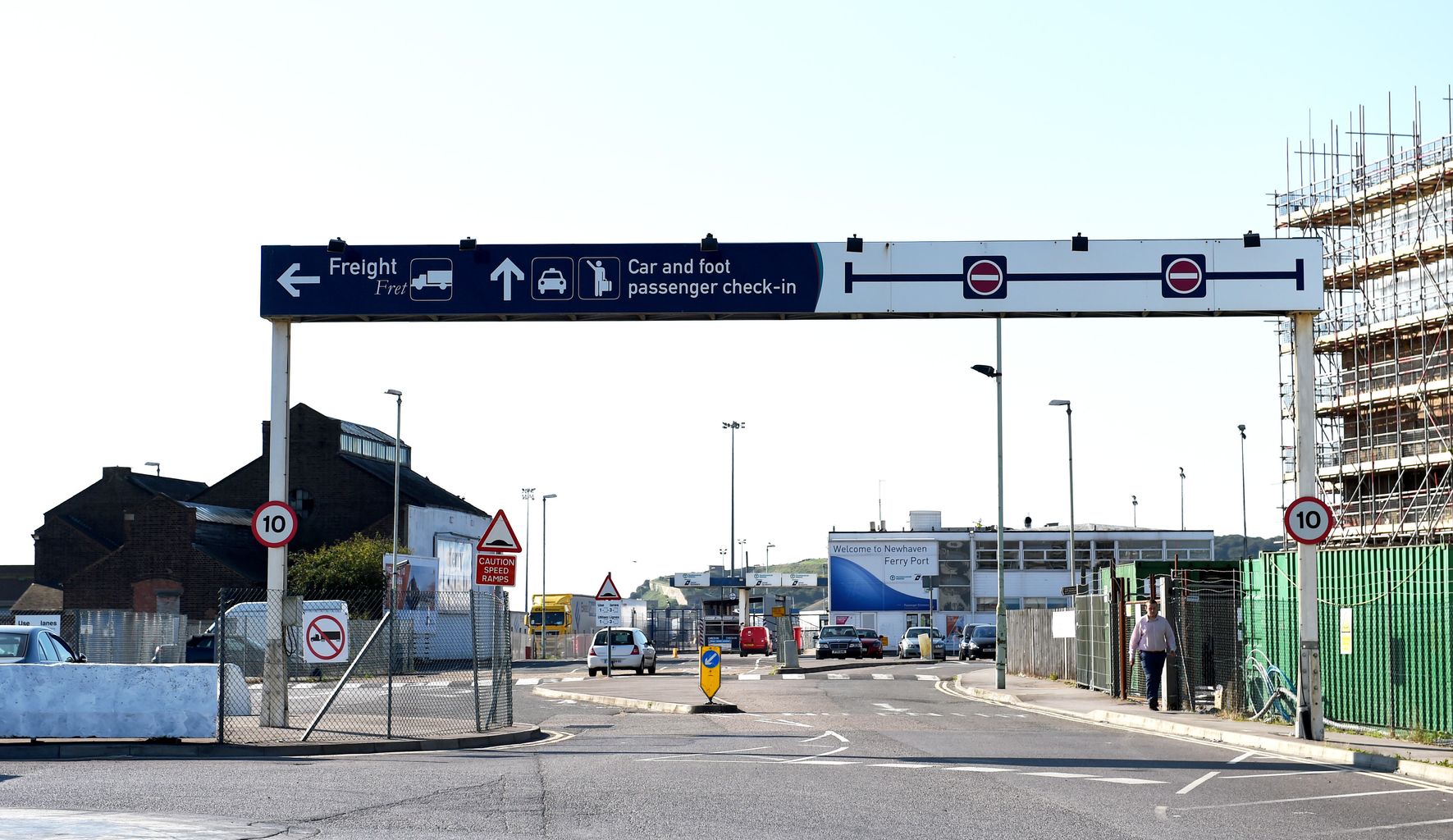 Man in court after migrants found in lorry at Newhaven ferry port