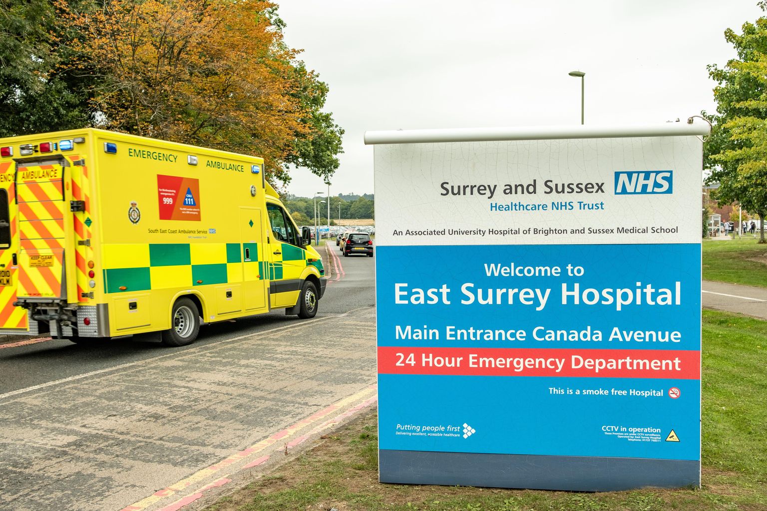 Critical incident declared at East Surrey Hospital after power failure