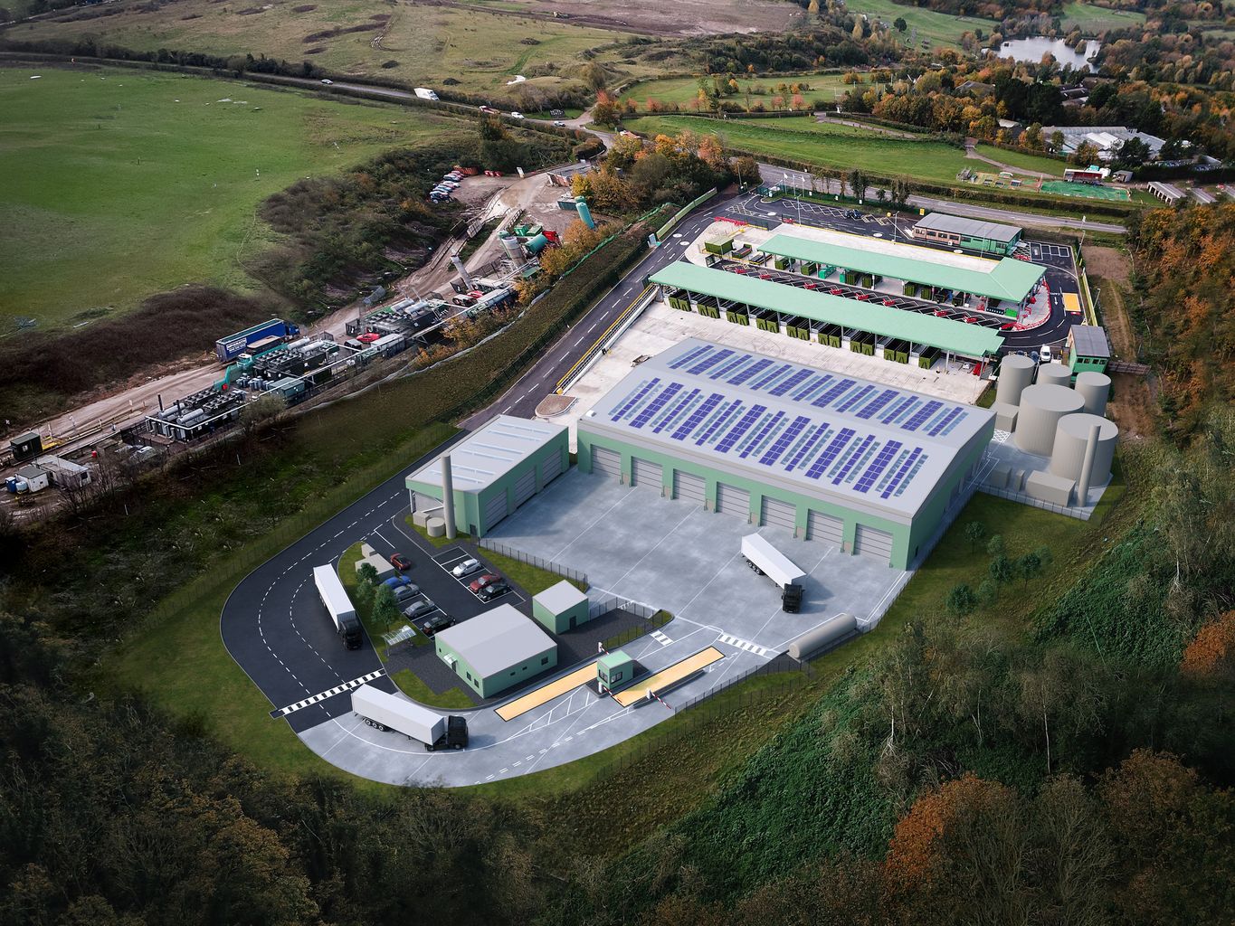 Work officially starts at waste transfer station in Herts | News ...