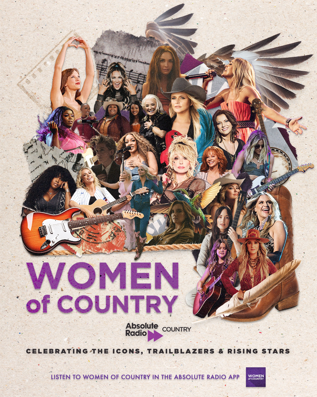 Listen to Absolute Radio's new station Women of Country