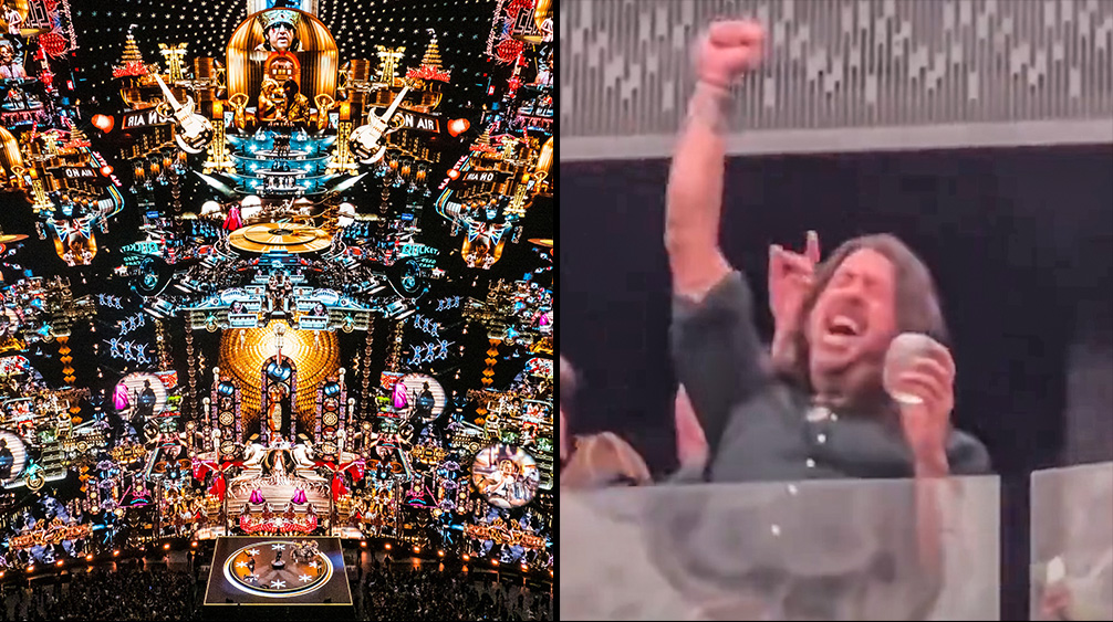 Video of Dave Grohl having the time of his life at final U2 Sphere gig ...