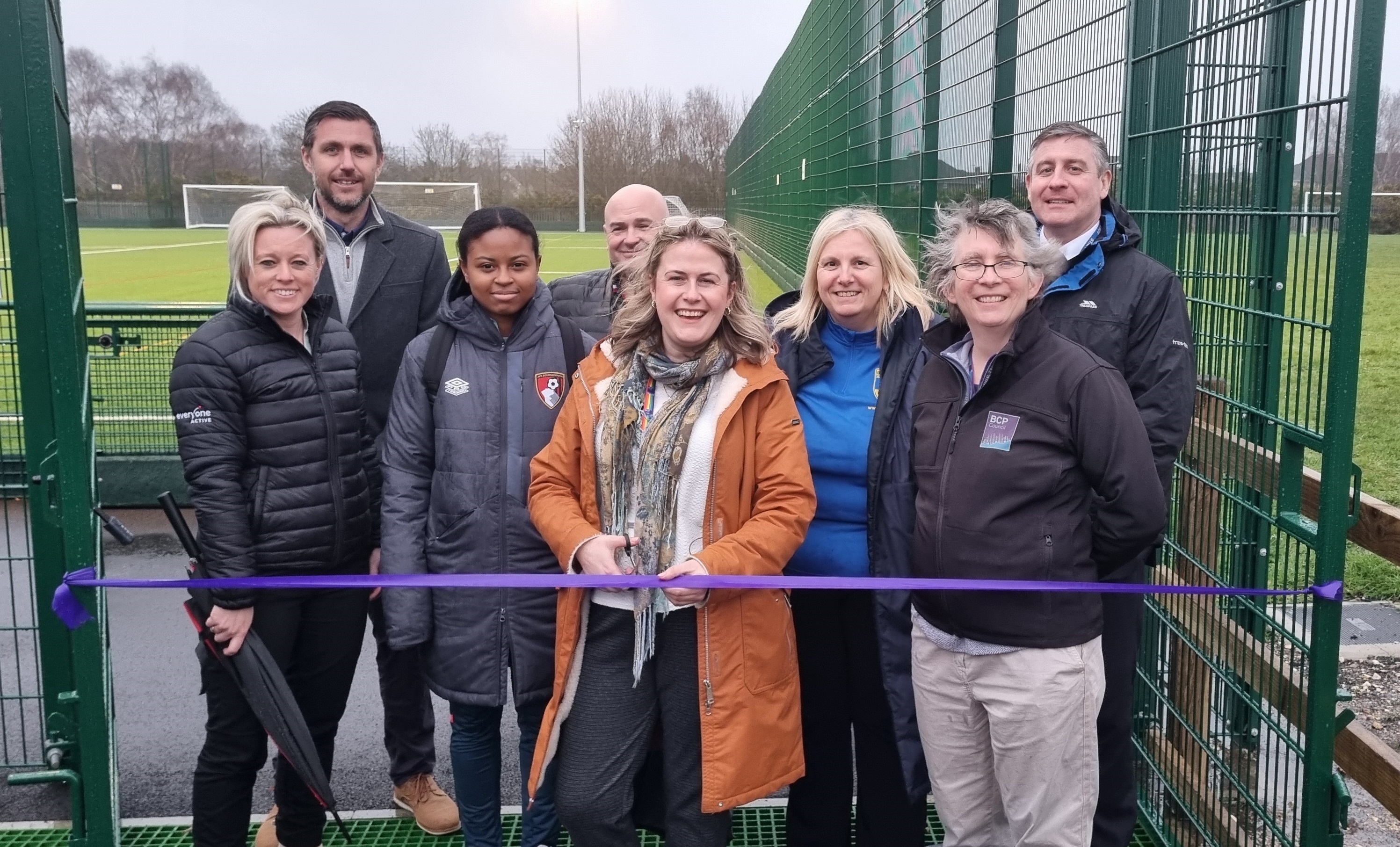 New 3G football pitch opens at Poole's Rossmore Leisure Centre