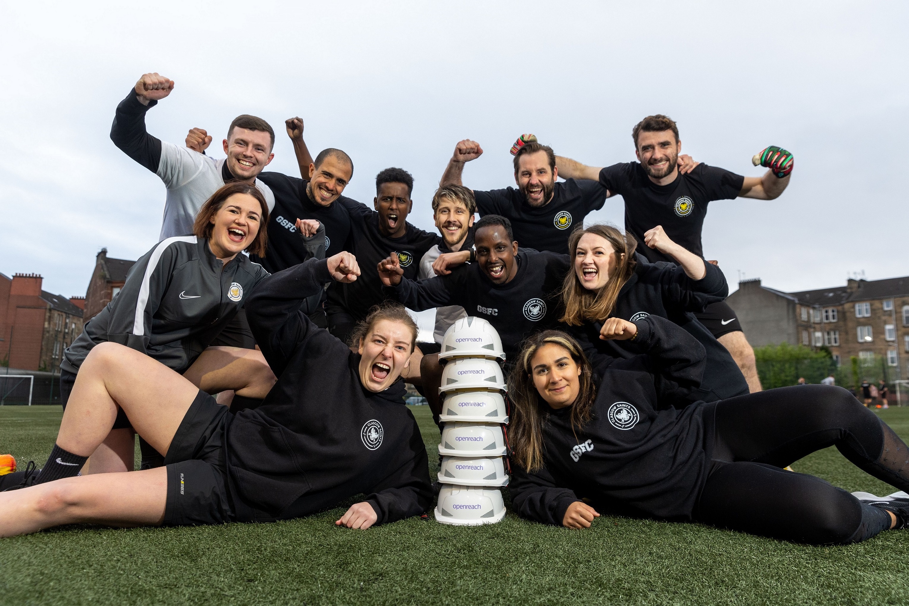 Glasgow Saints FC tackles 24hr charity match