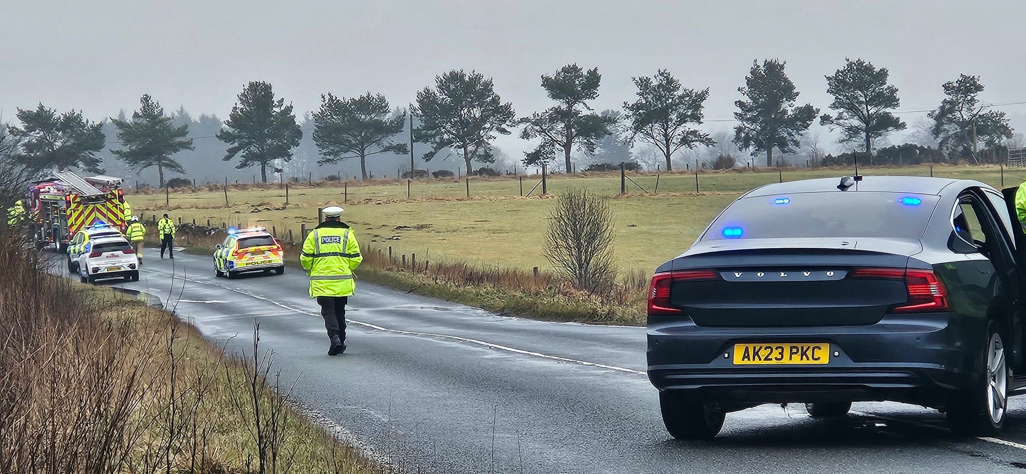 Three hospitalised after two-car crash in Aberdeenshire | News - Northsound 1