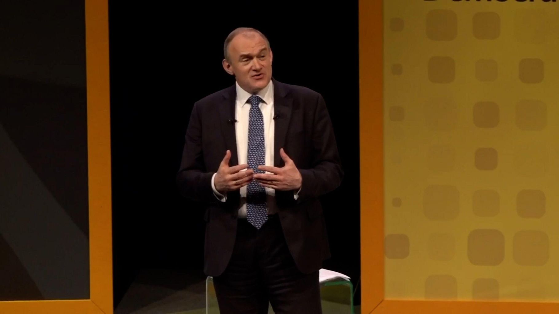 Liberal Democrat leader describes general election as 'once in a ...