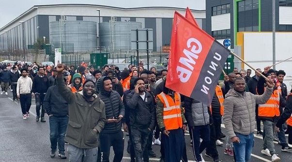 Coventry Amazon workers strike as union applies for forced recognition