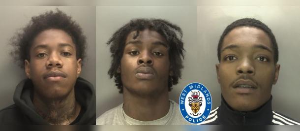 Three men jailed for stabbing and robbing a man in Kings Heath