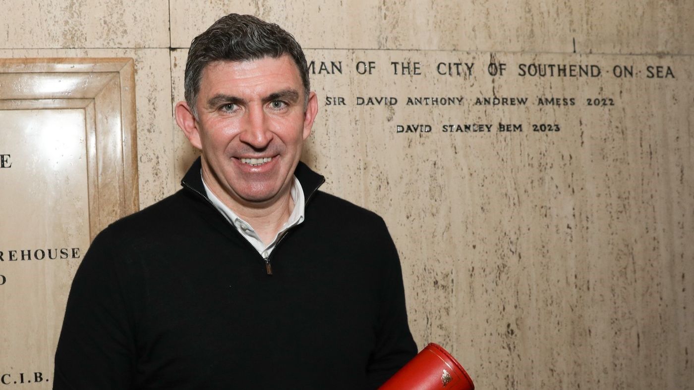 Southend United's Kevin Maher receives Freedom of the City Award