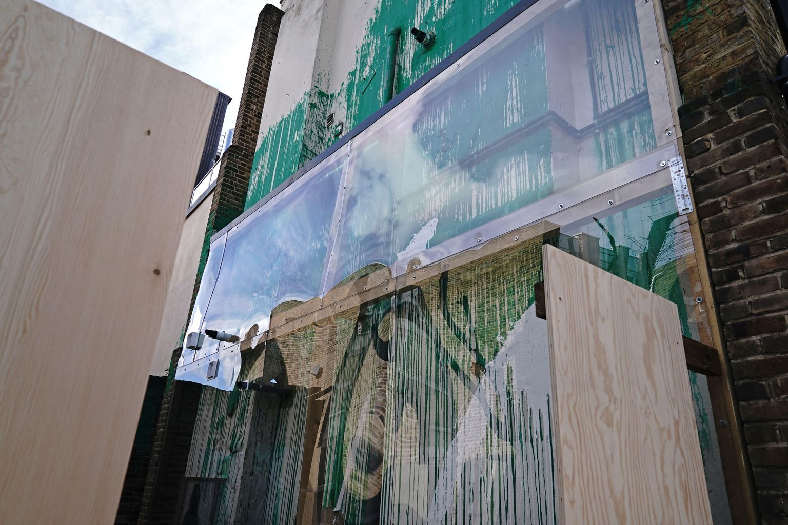 North London Banksy artwork covered with perspex | News - Greatest Hits ...