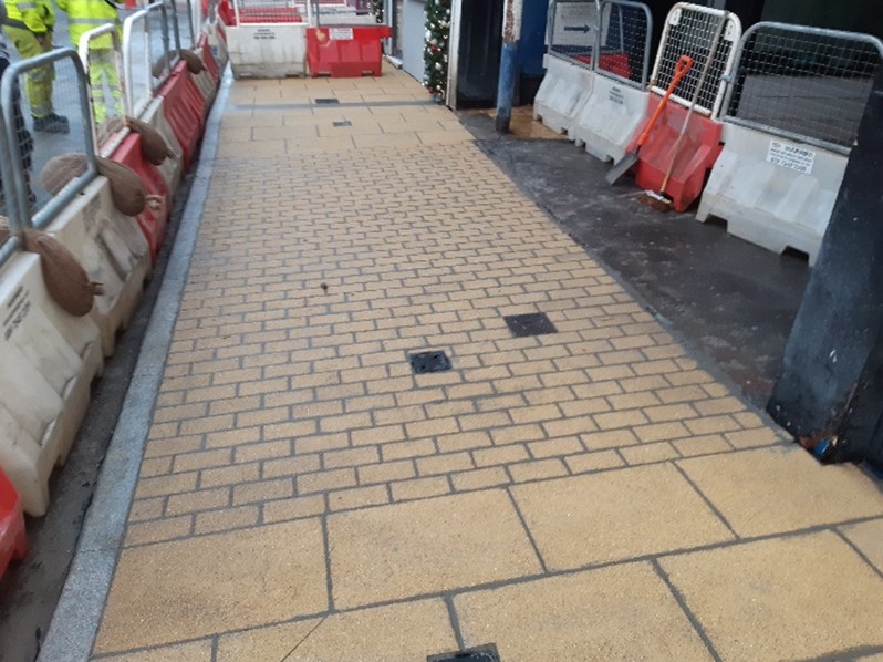 Salisbury Fisherton Gateway: Areas to be completed within weeks