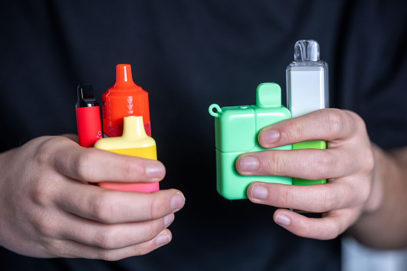 Illegal vapes and e-cigarettes seized Ramsey