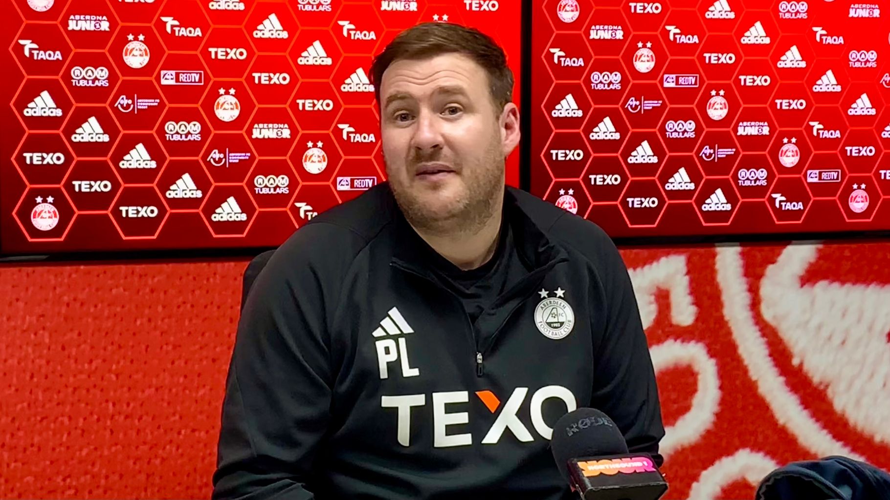 Peter Leven hails Aberdeen character in victory over Ross County.