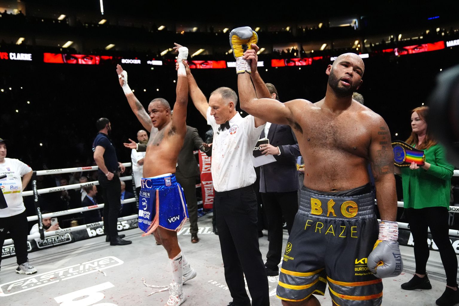 Ipswich boxer Fabio Wardley retains titles with split draw