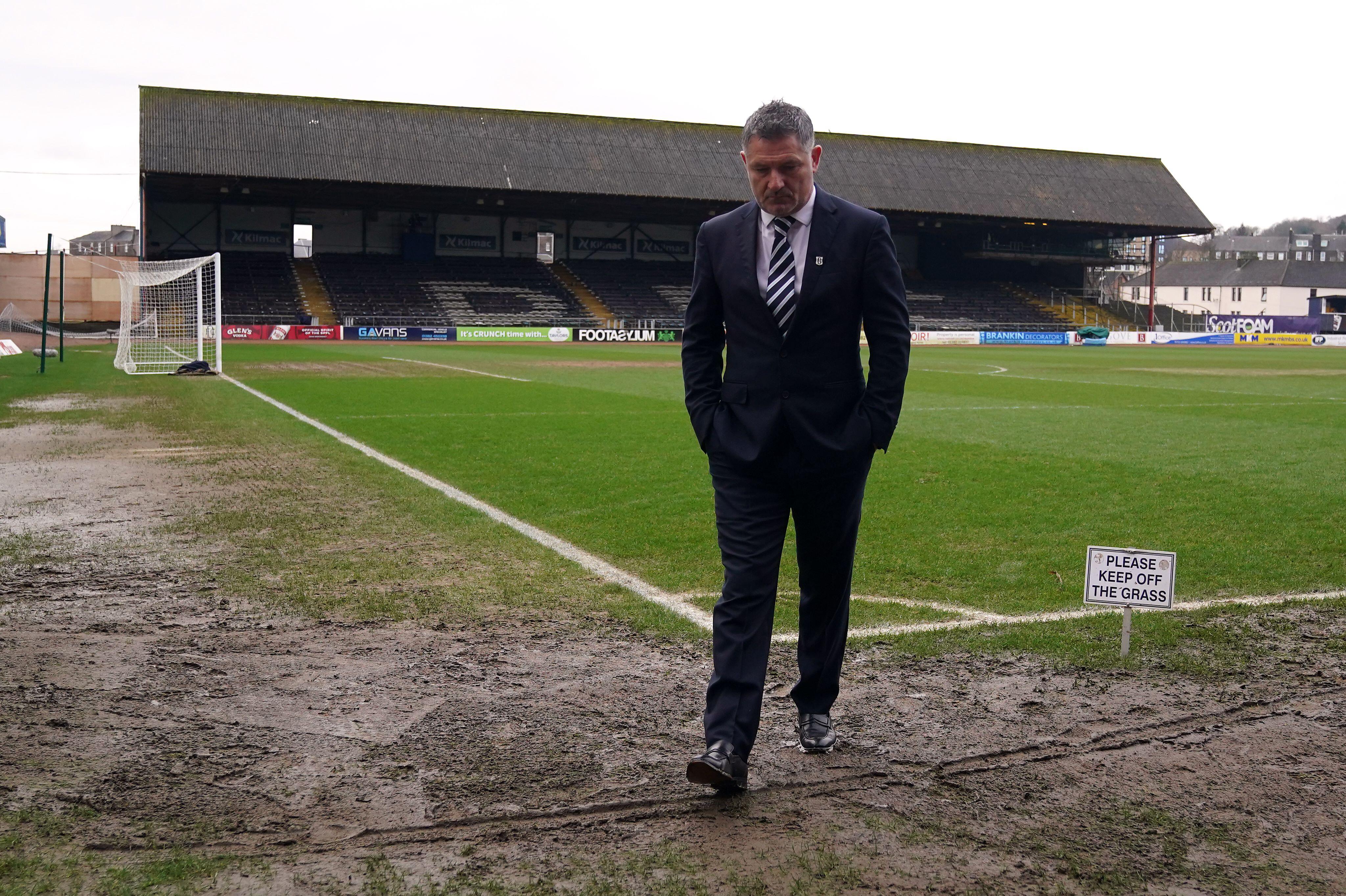 Dundee provide pitch update ahead of Motherwell and Rangers matches
